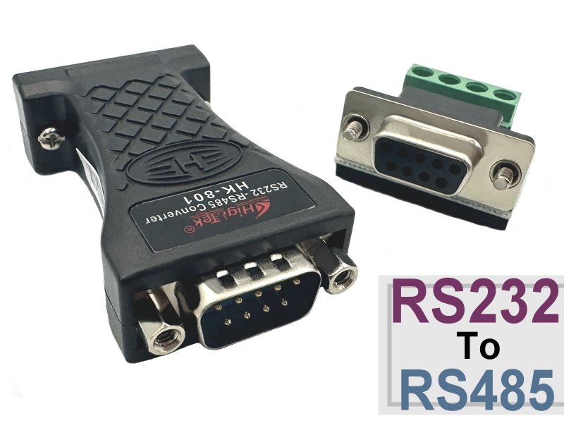 RS232轉RS485 (9公-9母)轉接頭(附強波功能)